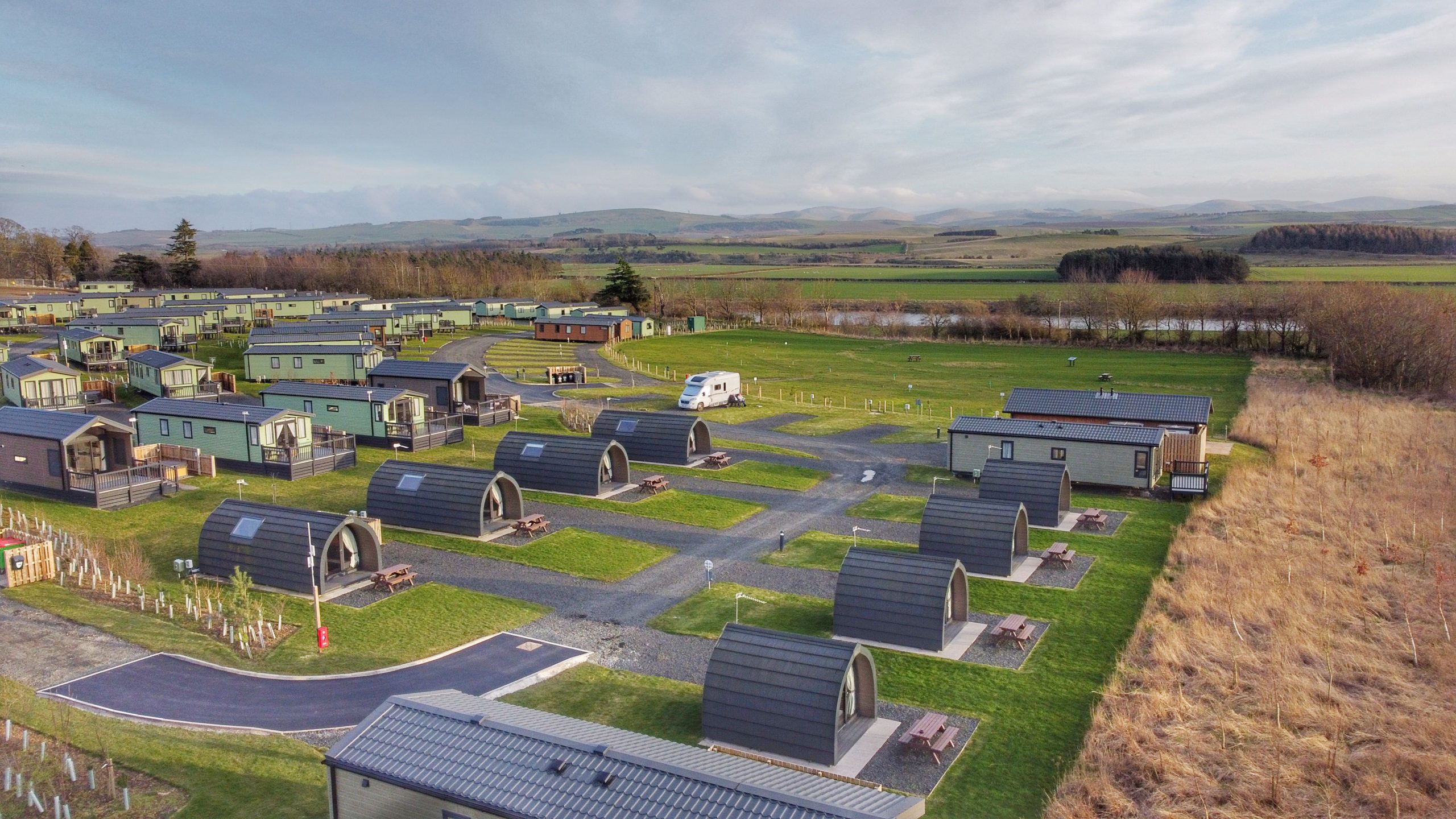 Coldstream Holiday Park, Kelso Road, Coldstream, Northumberland ...