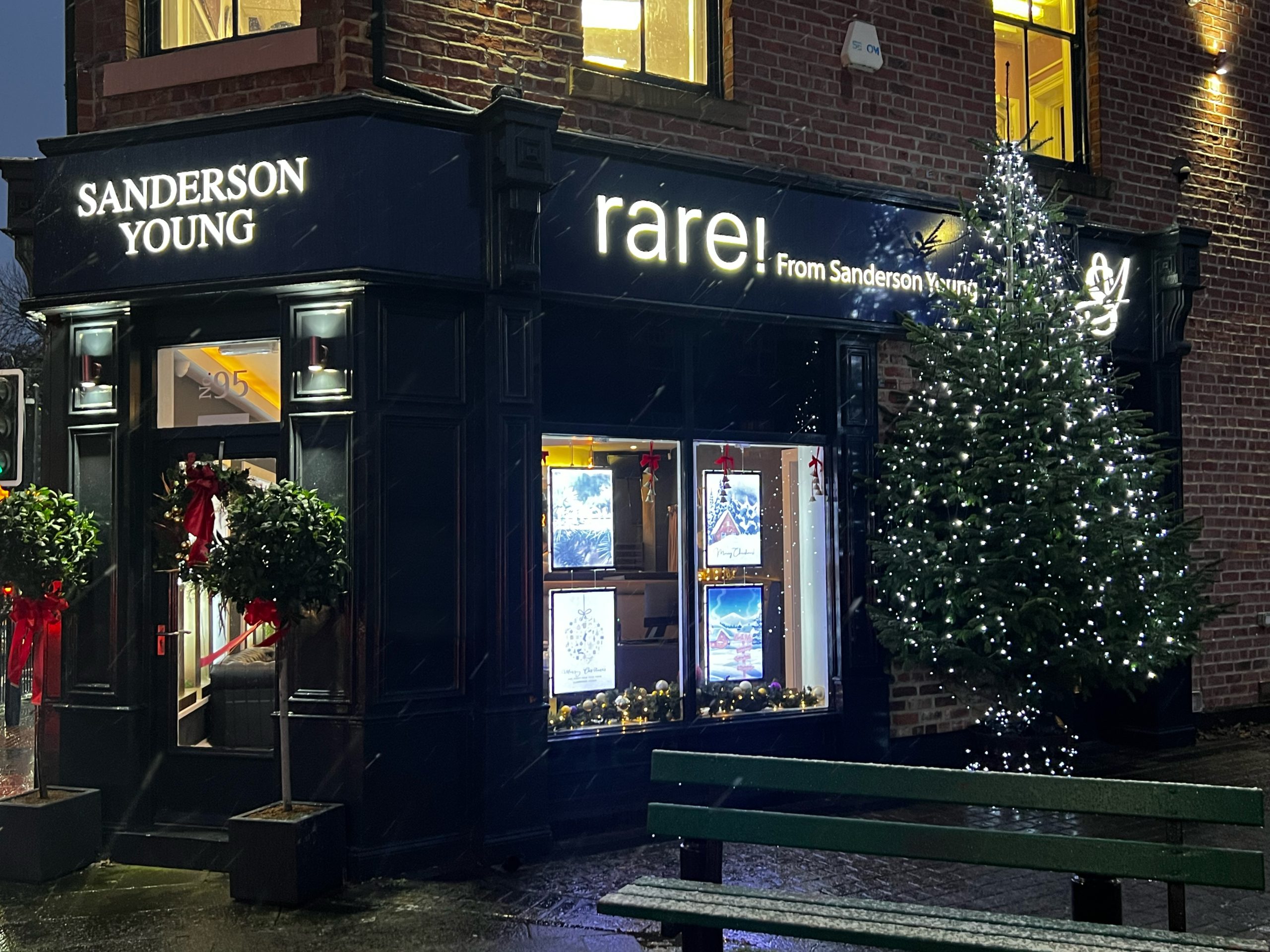 SY Spotlight - Sanderson Young Christmas Window | Sanderson Young